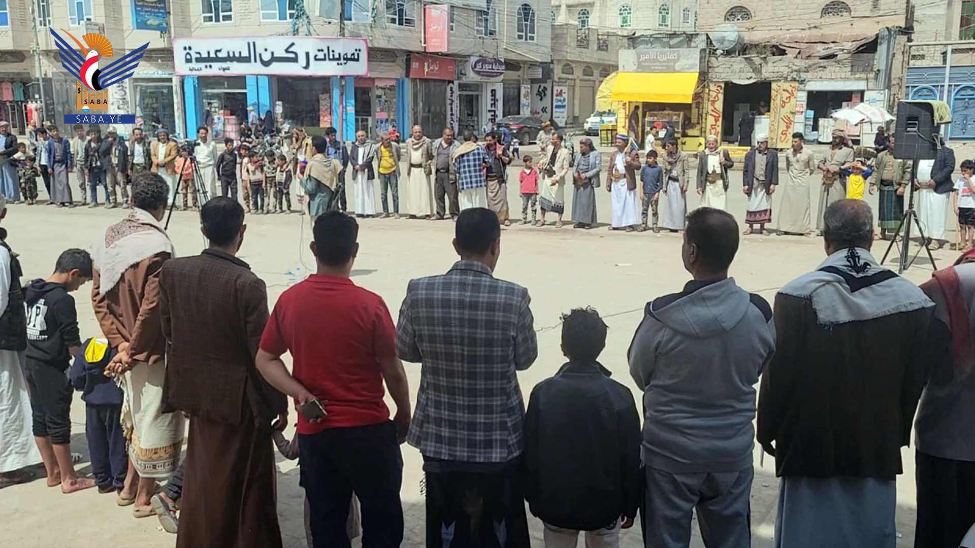 وقفات جماهيرية في ذمار تأكيدا على موقف اليمن المساند للشعب الفلسطيني
